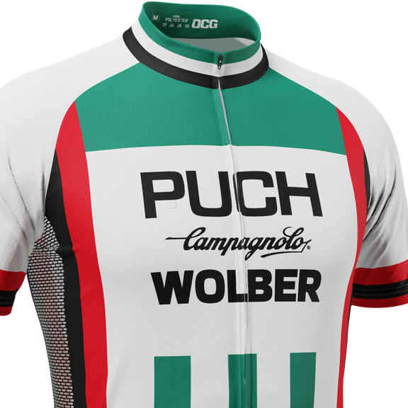 Retro Men's 1981 Puch Campagnolo Wolber cycling jersey | breathable ...