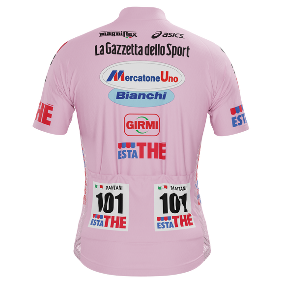 Men's Mercatone Uno Short Sleeve Cycling Jersey Durable, Breathable, P ...