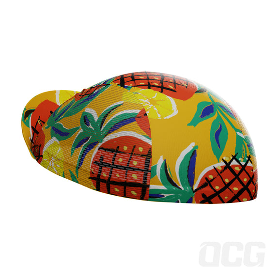 Fun Pineapple Quick Dry Cycling Cap | Unisex, Breathable – Online ...
